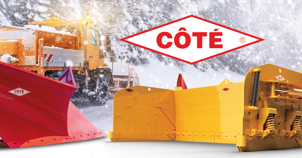 Côté, snow and ice removal equipment, snowplows, couplers and dump body ...